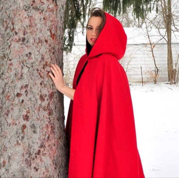 House of Rivers | Jackets & Coats | Adult Little Red Riding Hood Custom ...